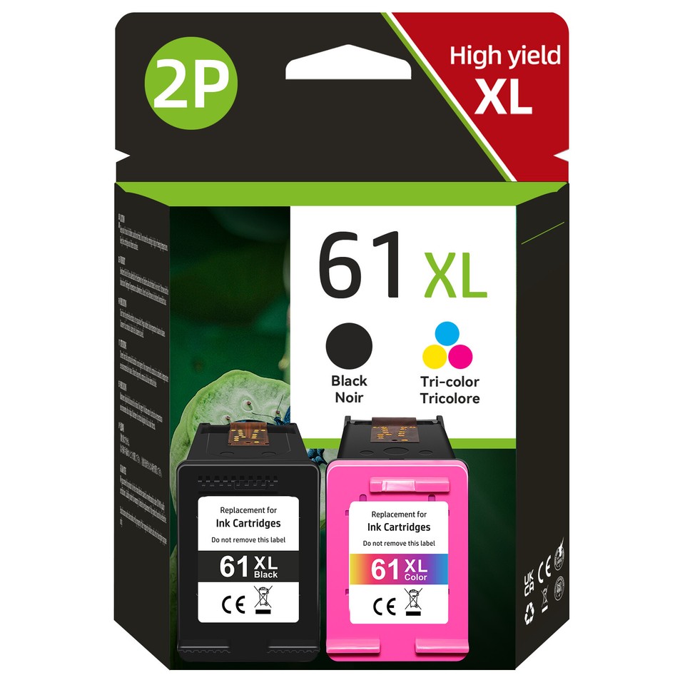 61 XL 61XL Ink Cartridge for HP Deskjet 2050 2510 2512 2514 2540 3050 ...