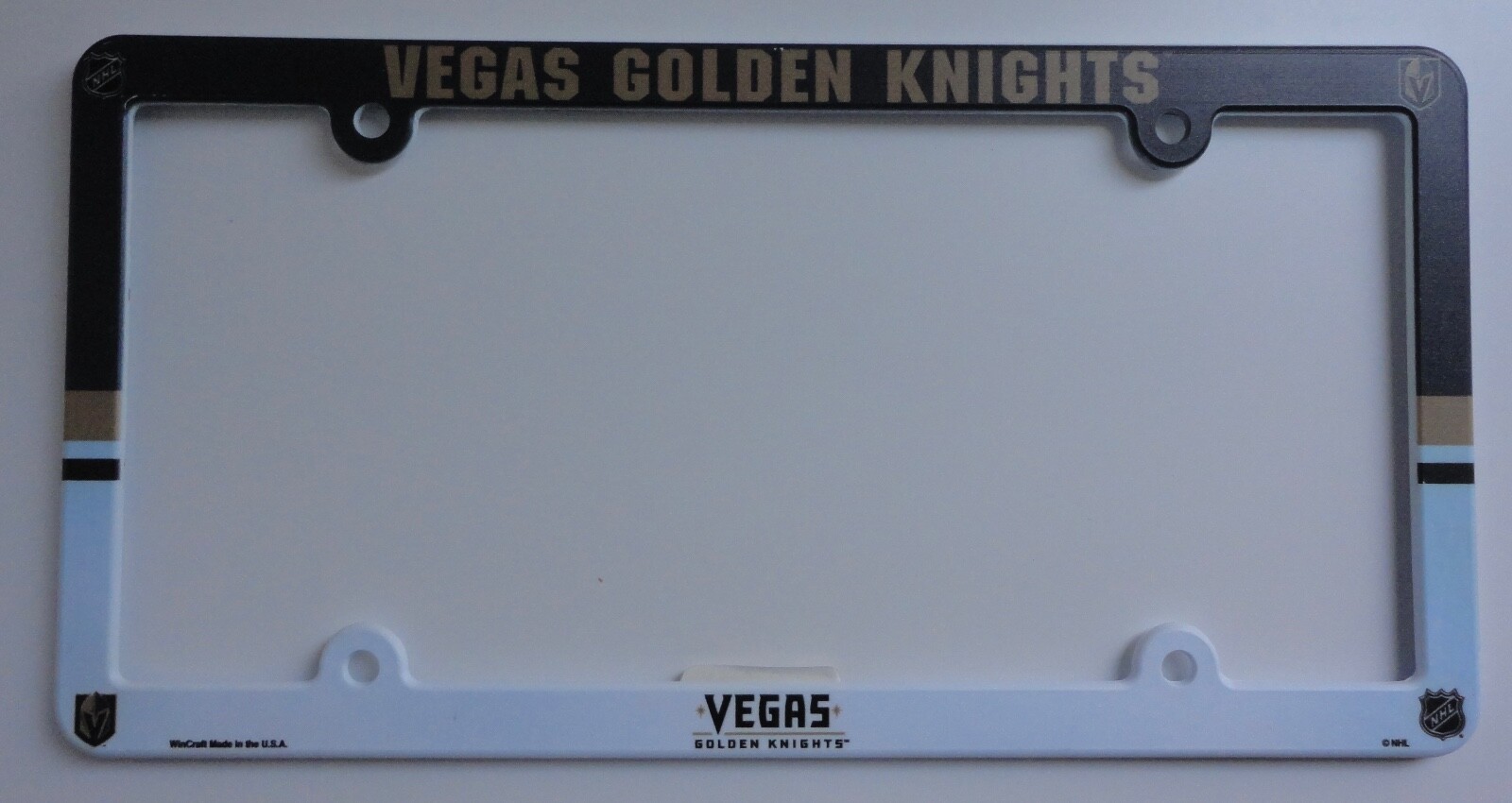VEAGS GOLDEN KNIGHTS License Plate Frame New NHL Hockey | eBay