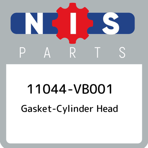 11044-VB001 Nissan Gasket-cylinder head 11044VB001, New Genuine OEM ...