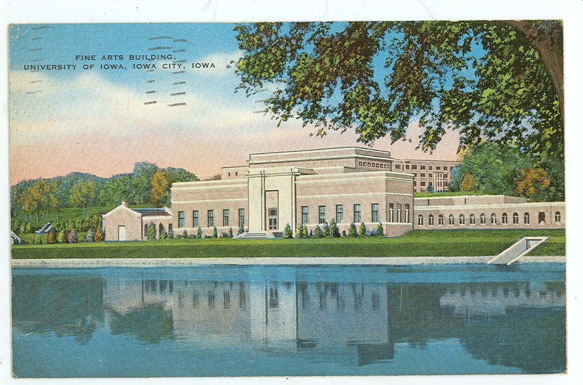 Iowa City, Iowa, Fine Arts Building, University of Iowa (IA City IA 4 ...