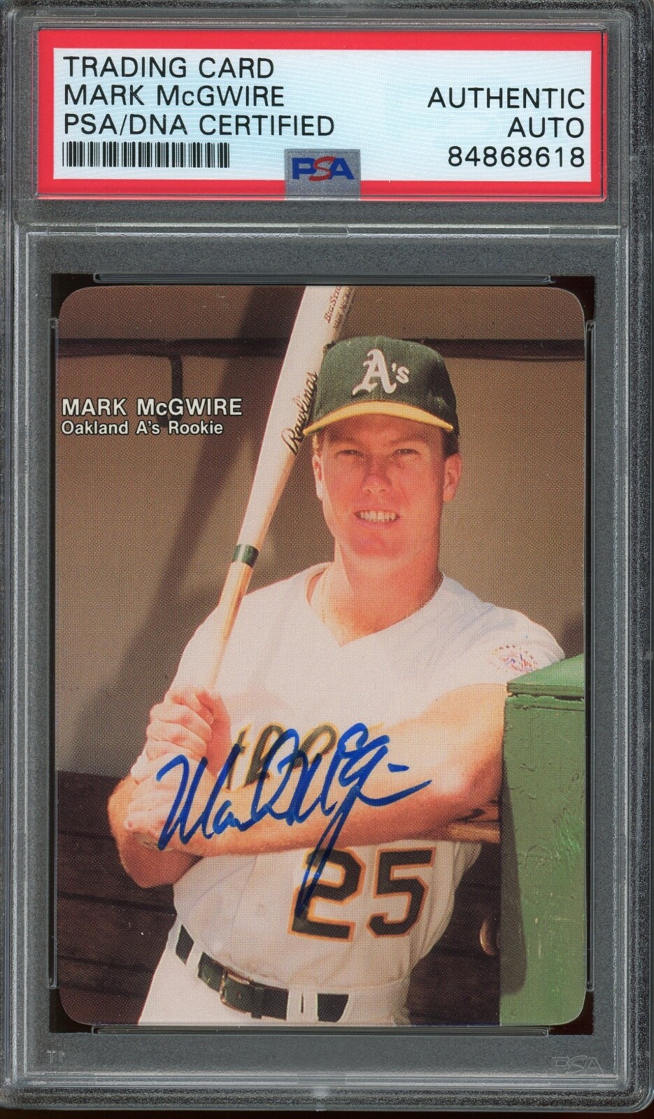 Mark McGwire Autographed Memorabilia | Signed Photo, Jersey ...