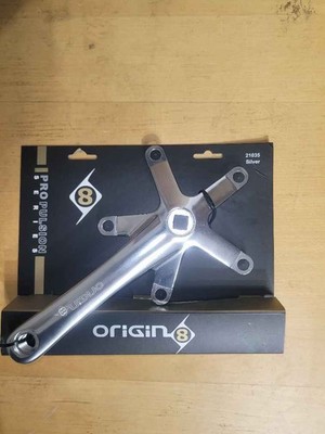 Orygin8 Cranks Set 155mm, Tripple Chain Ring , 130/74 BCD, Square Taper ...