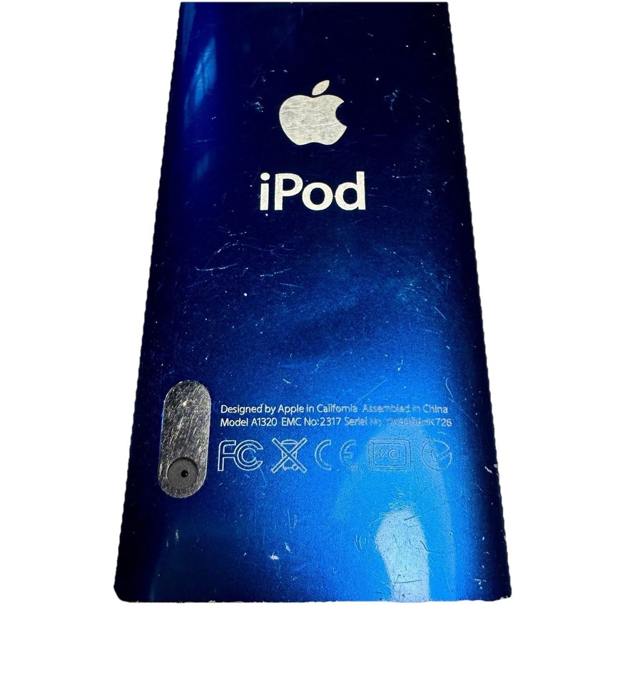 iPod A1320 Nano Blue 5th Generation 8 Gig - Working With Cords | eBay