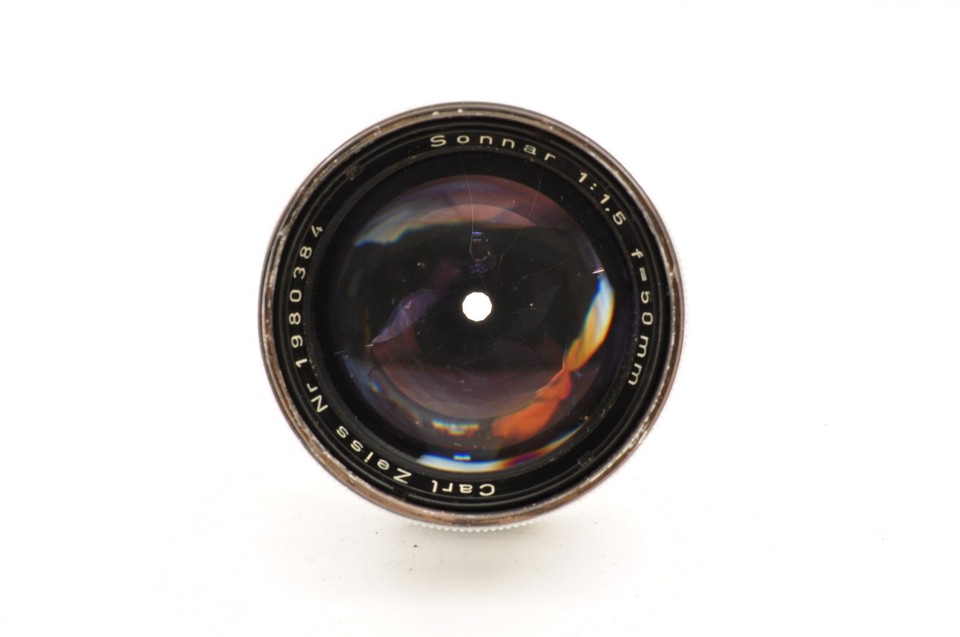 Zeiss Ikon Contax lla 35mm Film Camera 2a Sonnar 50mm f/1.5 From JAPAN ...