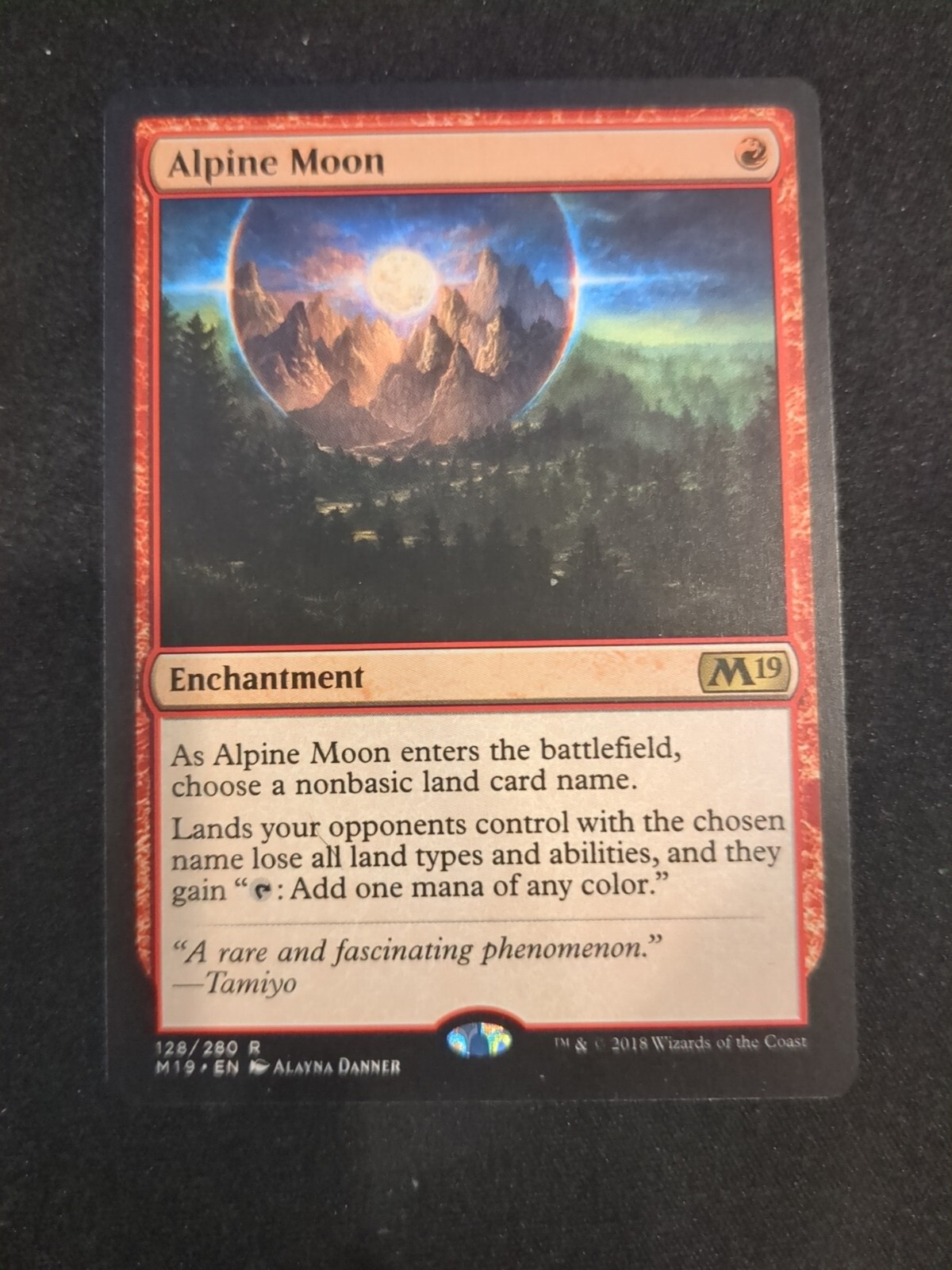 MTG Alpine Moon Core Set 2019 128/280 Regular Rare | eBay