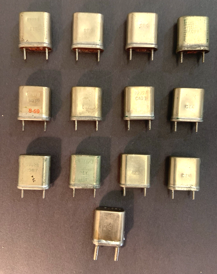 Vintage Metal Can Crystal Oscillators – Lot of 13 Units – Untested | eBay