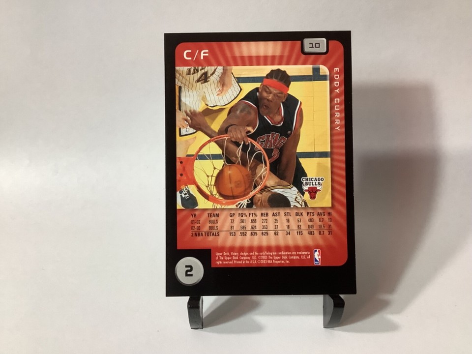 2003 Upper Deck Victory #10 Eddy Curry Chicago Bulls Basketball Card | eBay