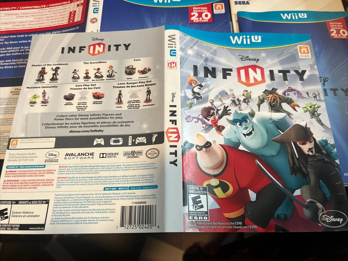 Disney Infinity Wii Cover