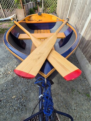 rowing boat with trailer and Electric Outboad Engine | eBay UK