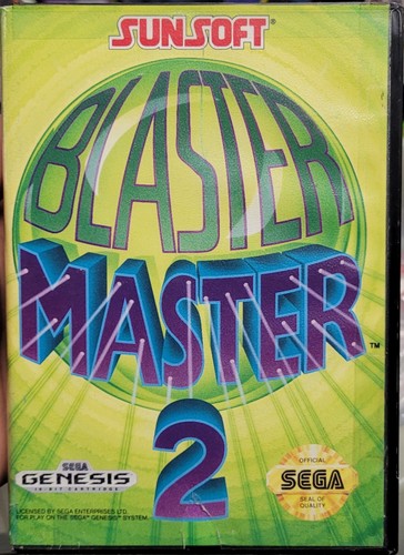 1992 Sega Genesis Blaster Master 2 Sunsoft CIB Complete in Box SEE PICS ...