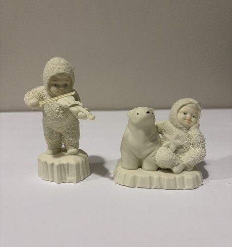 Dept 56 Snowbabies Retired Figurine You Are My Lucky Star 2 Piece | eBay