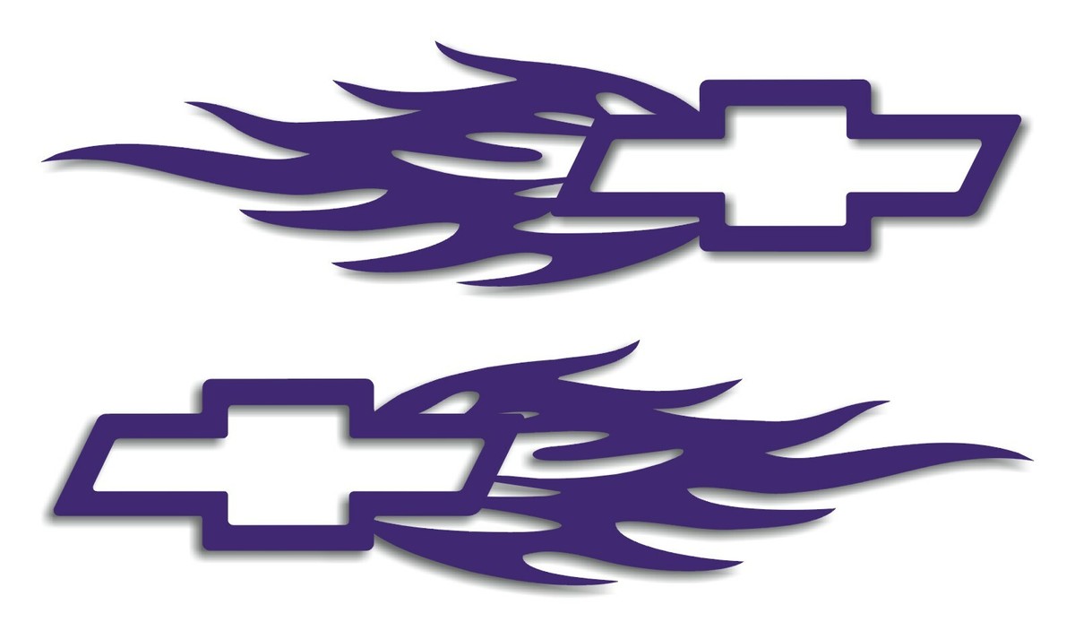 Chevy Logo With Flames