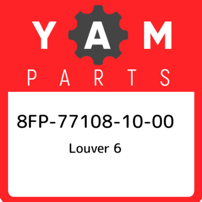 8FP-77108-10-00 Yamaha Louver 6 8FP771081000, New Genuine OEM Part | eBay