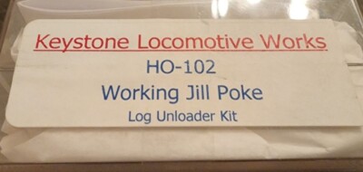 Keystone Locomotive Works HO-102 Working Jill Poke Log Unloader Kit | eBay