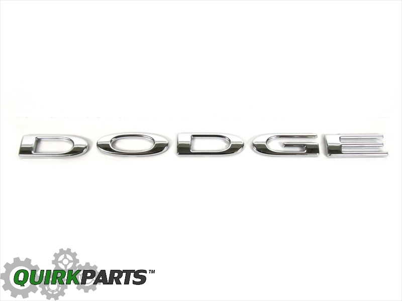 2015-2019 DODGE CHALLENGER REAR CHROME EMBLEM NAMEPLATE BADGE OEM MOPAR ...