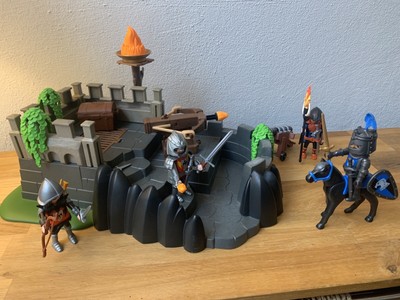 BASTION DER DRACHENRITTER Playmobil 6627 Ritter Adler Reiter Burg OVP ...