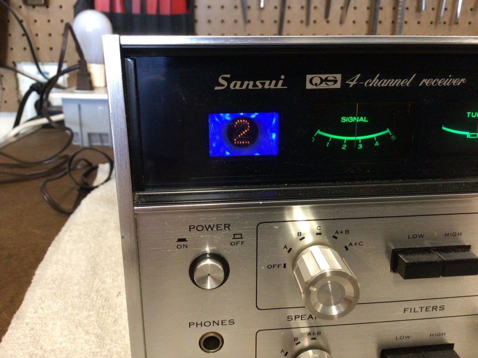 Sansui QRX 6500- 4/2 channel quad stereo receiver | eBay