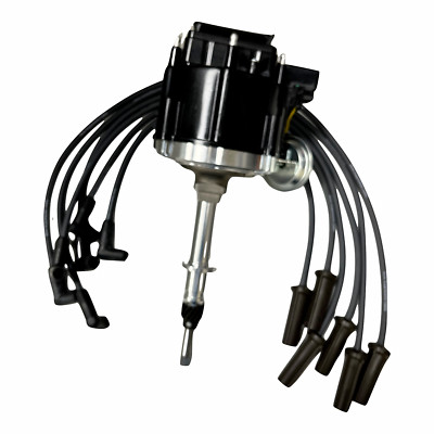 HEI Distributor + Wire Set 7mm Delphi For AMC JEEP L6 232 258 Engines 4 ...