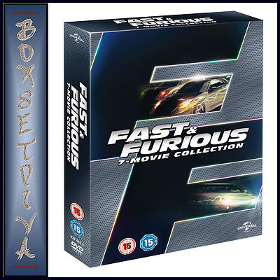 FAST & FURIOUS - MOVIE COLLECTION 1 2 3 4 5 6 & 7 ***BRAND NEW DVD ...