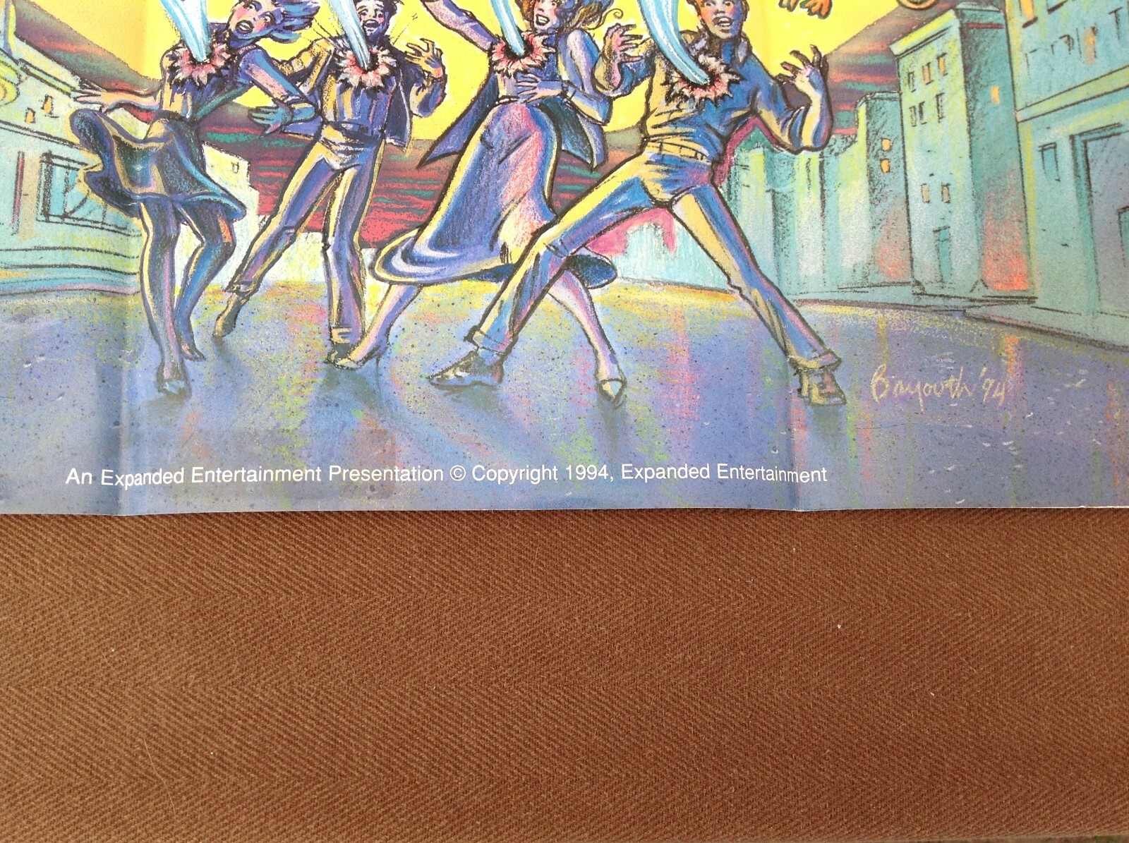 1994 Too Outrageous Animation Original Movie House Full Sheet Poster | eBay