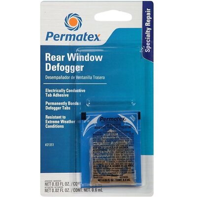 Permatex 21351 Electrically Conductive Rear Window Defogger Tab ...