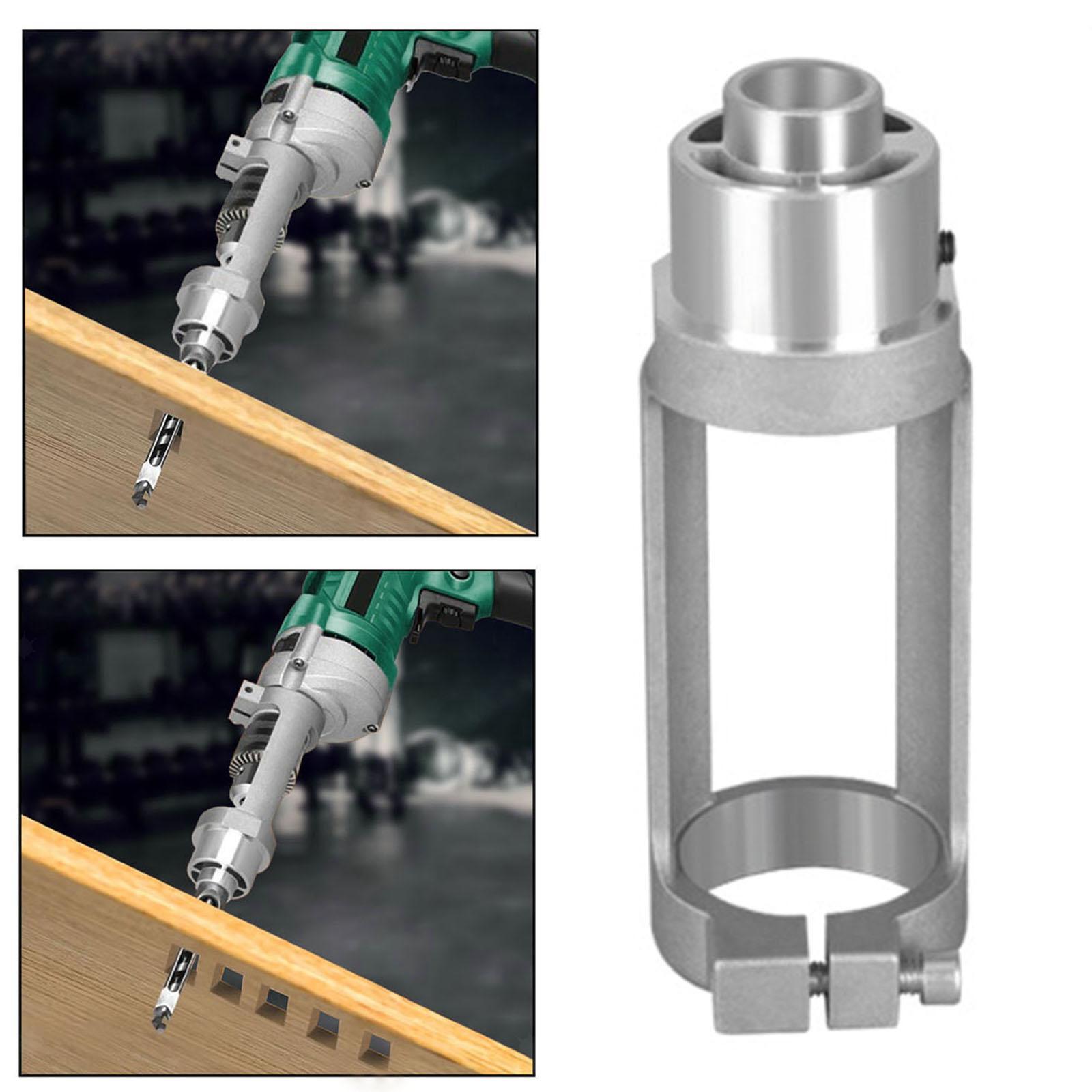 Square Hole Drill Bit Adapter Simple Installation Professional Aluminum ...