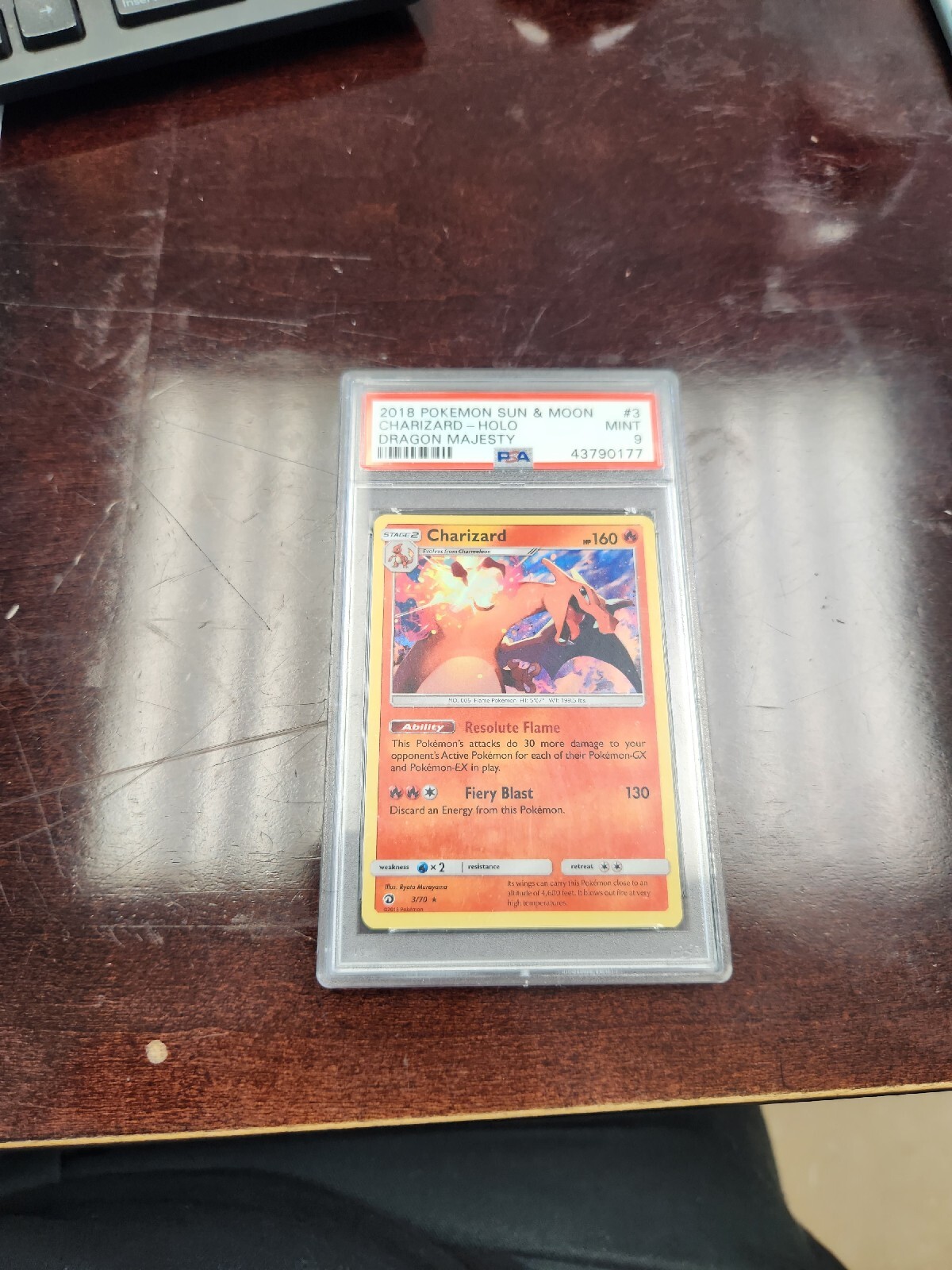 PSA 10 Charizard Holo Tag Bolt | eBay