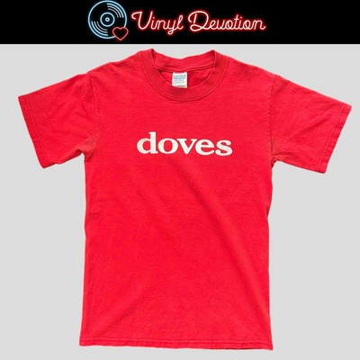 Doves Band Summer 2001 Tour Vintage T-Shirt Size S Red | eBay