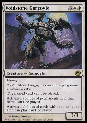 MTG Magic the Gathering Voidstone Gargoyle (21/168) Planar Chaos LP | eBay