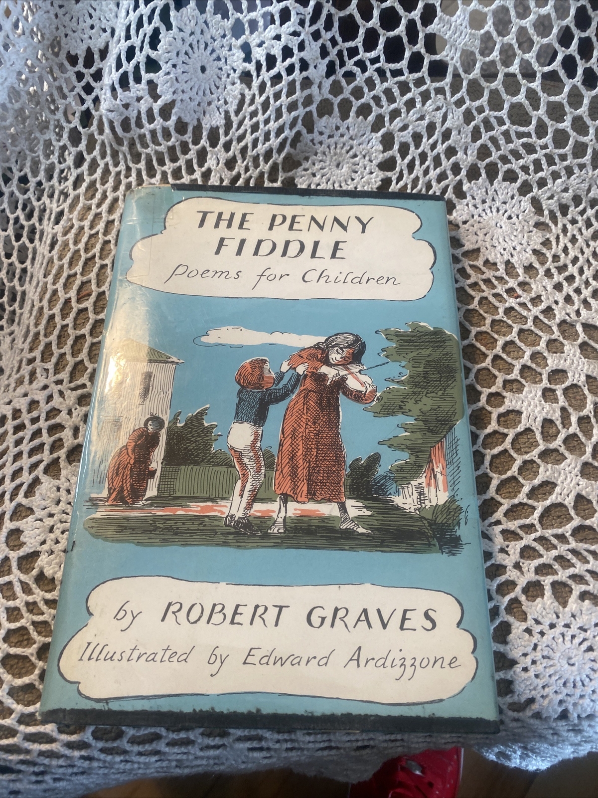 THE PENNY FIDDLE Poems Children Robert Graves Edward Ardizzone HB/DJ ...