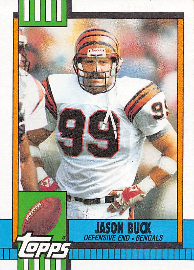 Jason Buck 1990 Topps 269 Cincinnati Bengals Football Card | eBay