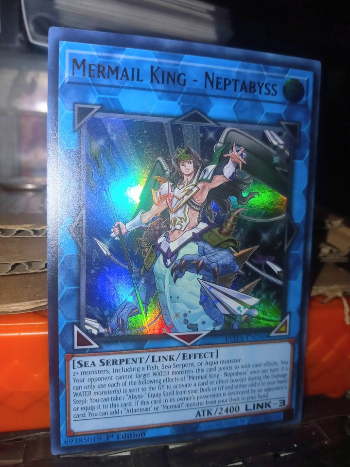 Mermail King - Neptabyss ROTA-EN046 Rage of the Abyss 1st Edition | eBay