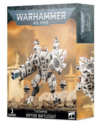 Tau Empire XV104 Riptide Battlesuit Games Workshop Warhammer 40.000 56 ...