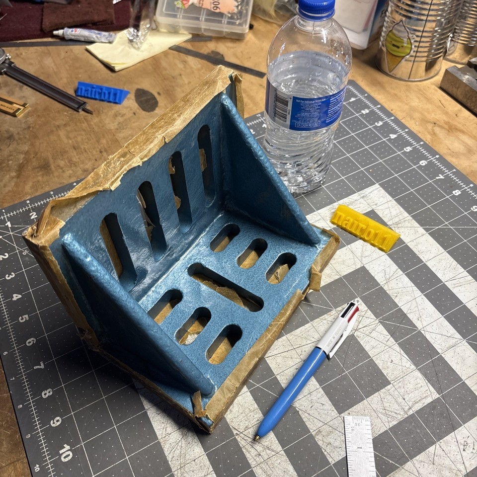 Large Angle Block Machinist 8” x 6” x 5” x 11/16” 14lbs Mill Tool Heavy ...