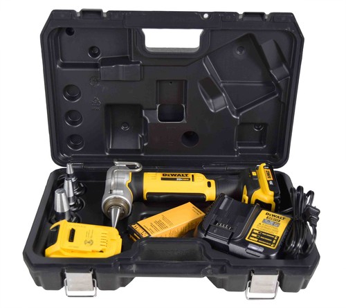 DEWALT DCE400D2 20-Volt Max Lithium Ion Cordless PEX Expansion Tool Kit ...