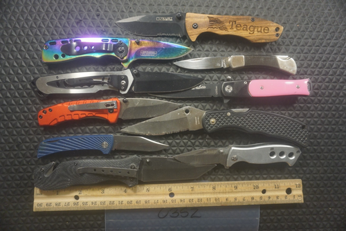 6352 Ten assorted pocket knives | eBay