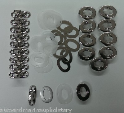 10 Common Sense Turn Button Twist Lock, Eyelet, Washer, Plastic Washer ...