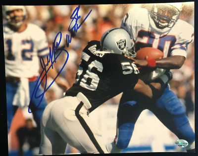 Jeff Barnes Signed Autographed Photo #3 Oakland Raiders Las Vegas Los ...