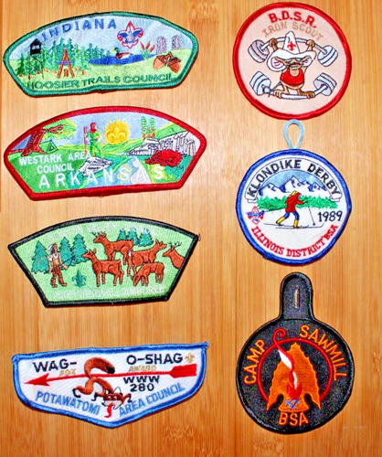 Boy Scouts of America BSA Patches lot of 7 | eBay