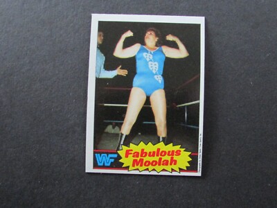 1985 Topps WWF Card #13 The Fabulous Moolah 2nd Listing | eBay