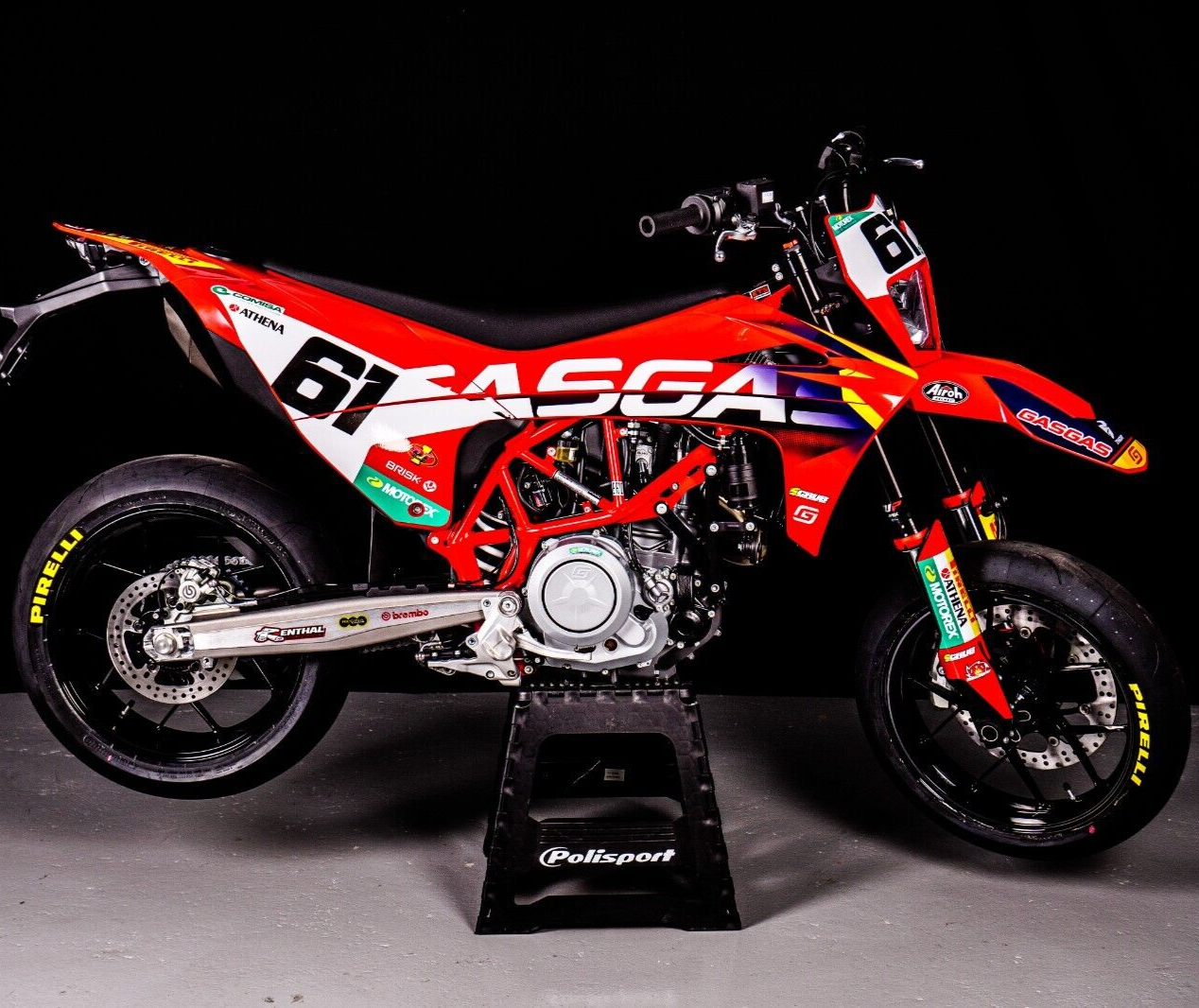 Gas Gas SM 700 Supermoto 2022 2023 2024 2025 Graphics decals stickers ...