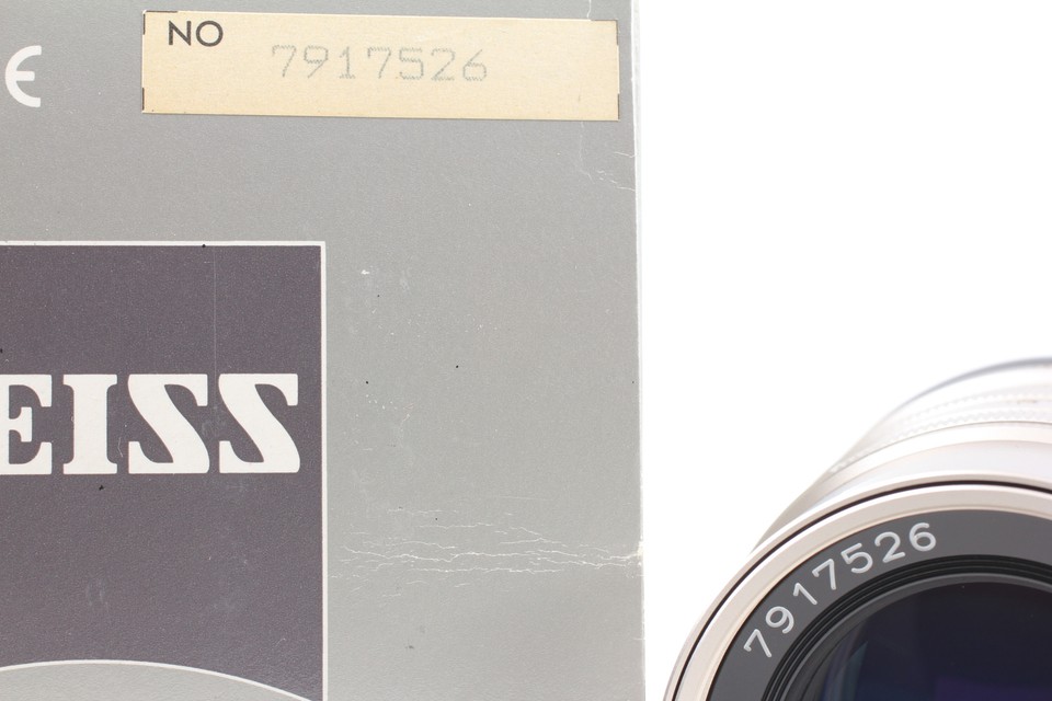 [ Top MINT in Box w/Hood ] Contax Carl Zeiss Sonnar T* 90mm F2.8 Lens ...