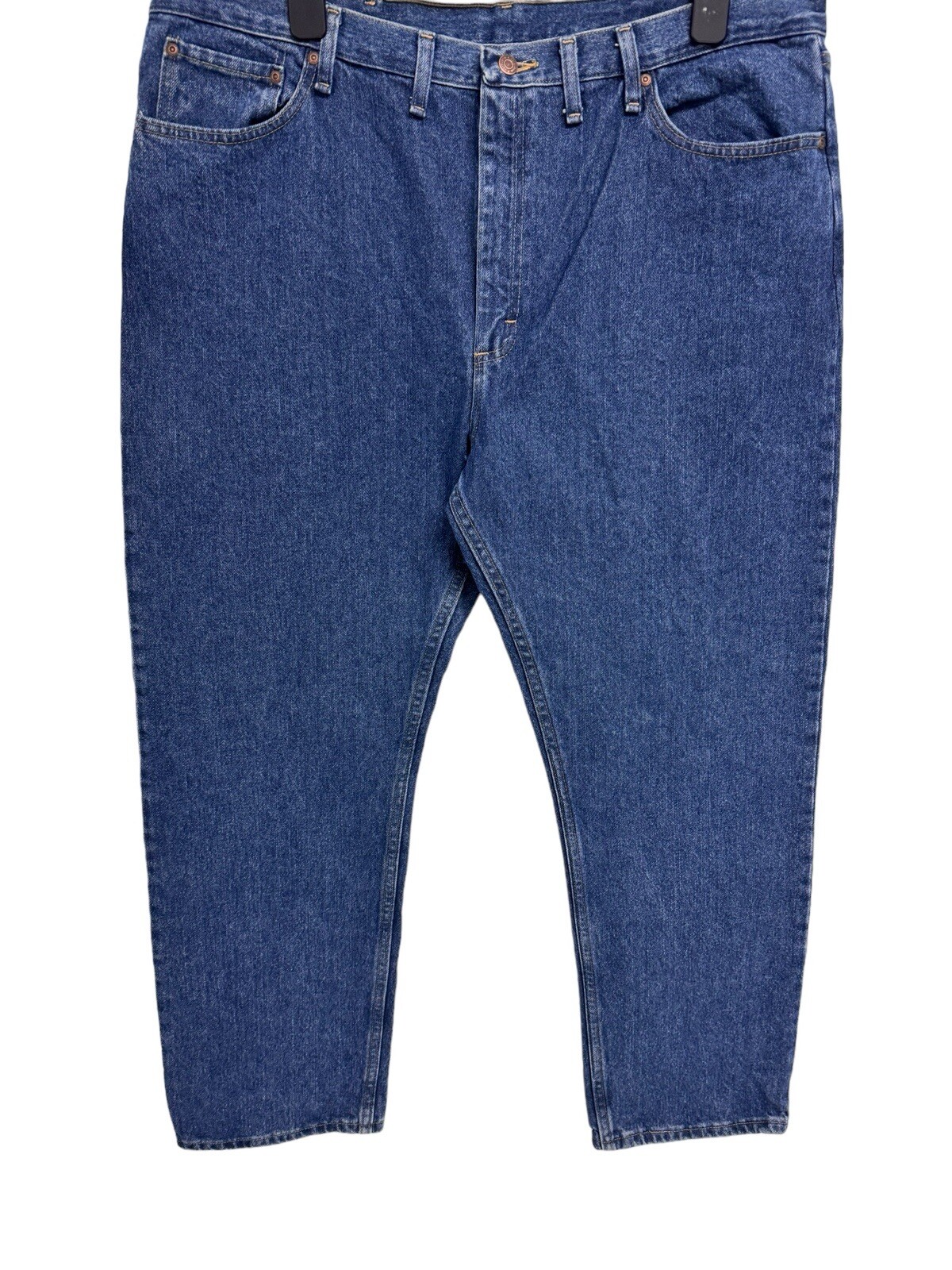 Wrangler Five Star Men's Medium Wash Regular Fit Straight Denim Jeans ...