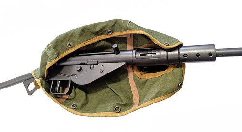 CANVAS ACTION COVER for British WW2 STEN Carbine SMG | eBay
