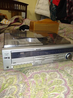 Sharp Stereo Music Center SG-3 AM/FM radio / Turntable Record Player ...