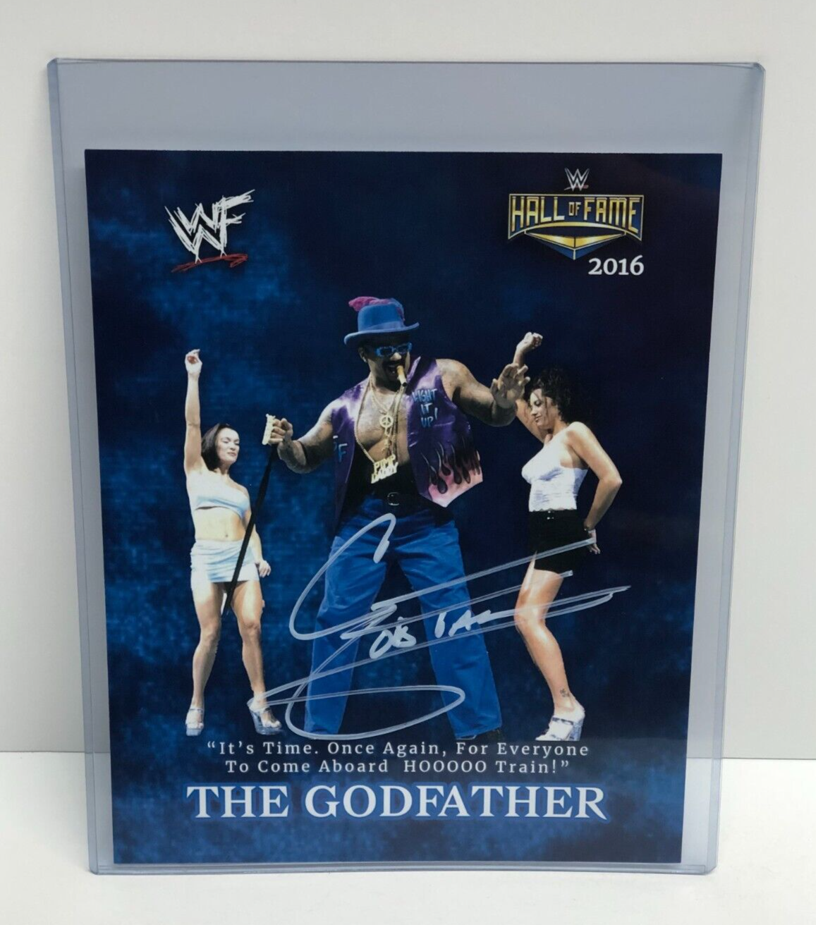 THE GODFATHER WWF 2006 HOF Signed Autographed 8 x 10 Photo with COA | eBay