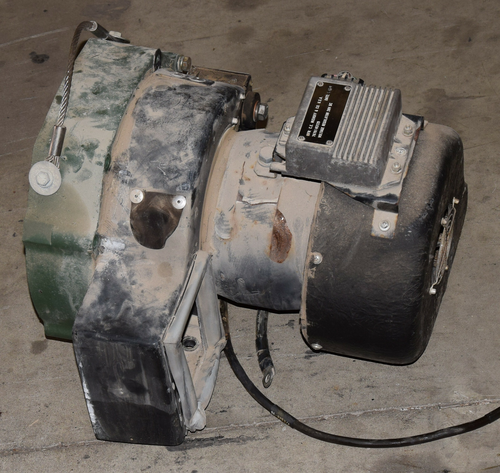 NIEHOFF N1379-2 28 VOLT DC 280 AMP ALTERNATOR GENERATOR N3129 REGULATOR ...