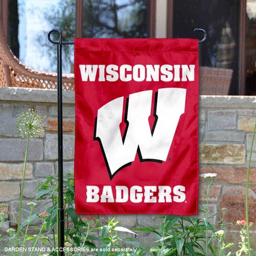 Wisconsin Badgers Garden Flag and Yard Banner | eBay