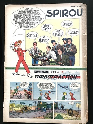SPIROU N°781 du 2 Avril 1953; Spirou et la turbotraction | eBay