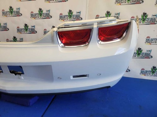 2010-2013 Chevrolet Camaro SS Rear Bumper Cover Park Assist Paint White ...